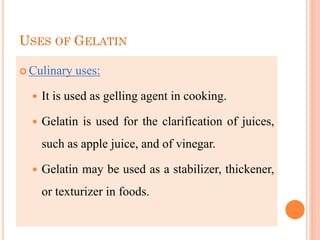 Gelatin ppt cipet | PPTX