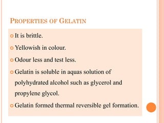 Gelatin ppt cipet | PPTX