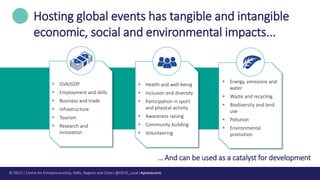A global stage for local impact: Measuring the impact of sport, culture ...