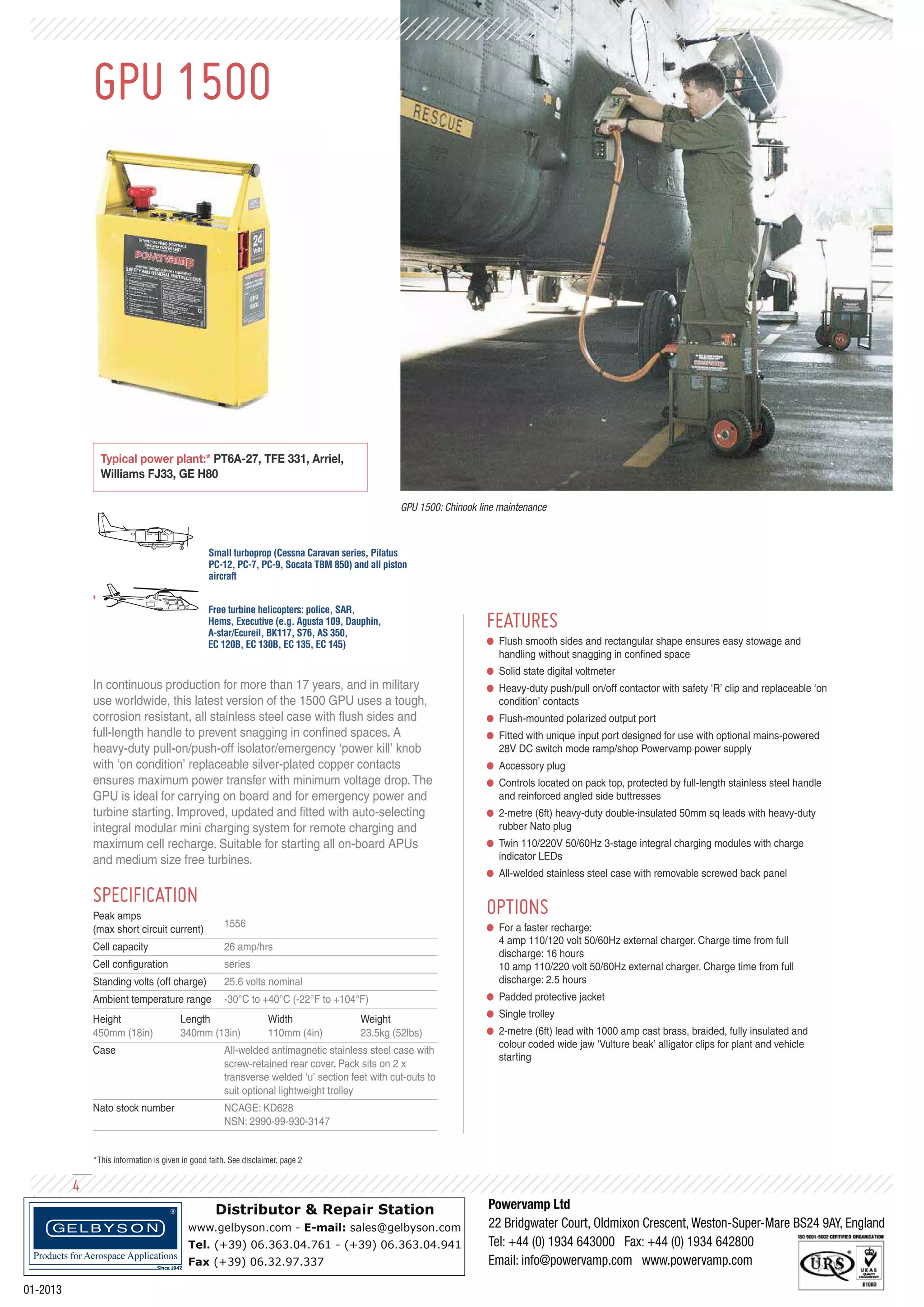 POWERVAMP LTD. > GPU 1500 | PDF