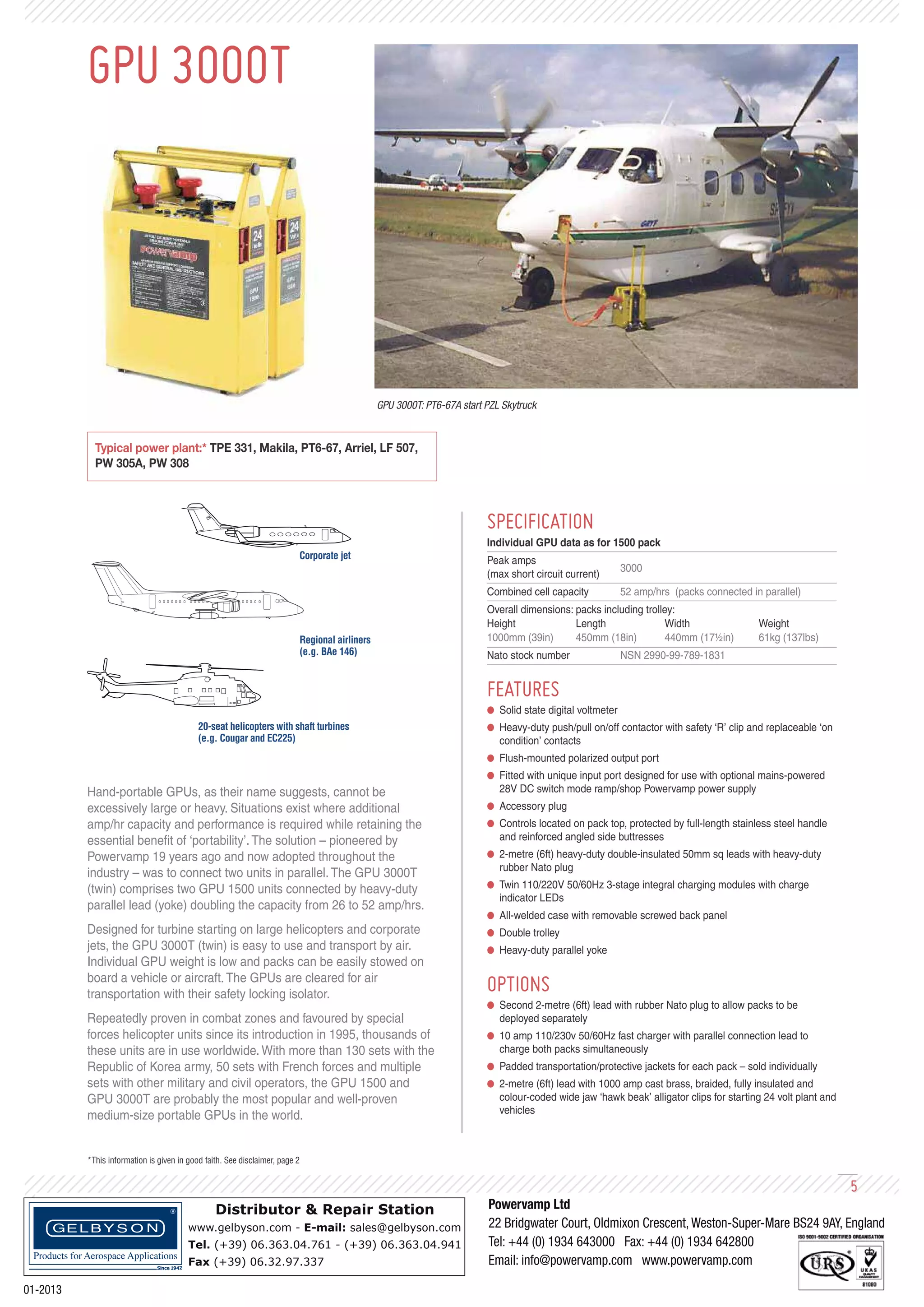 POWERVAMP LTD. > GPU 3000T | PDF