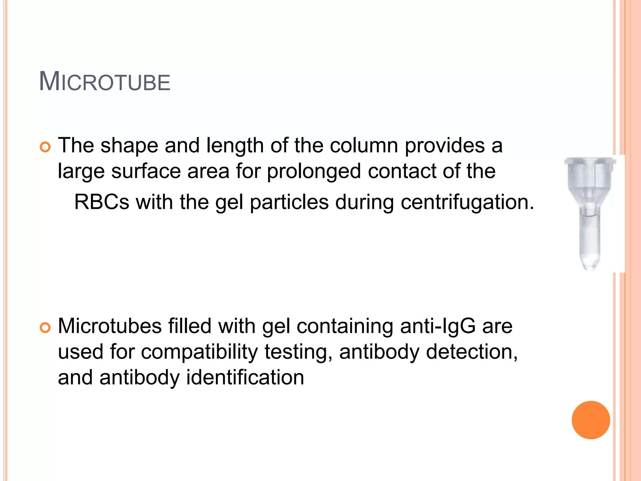 Gel card technology ppt nc | PPTX