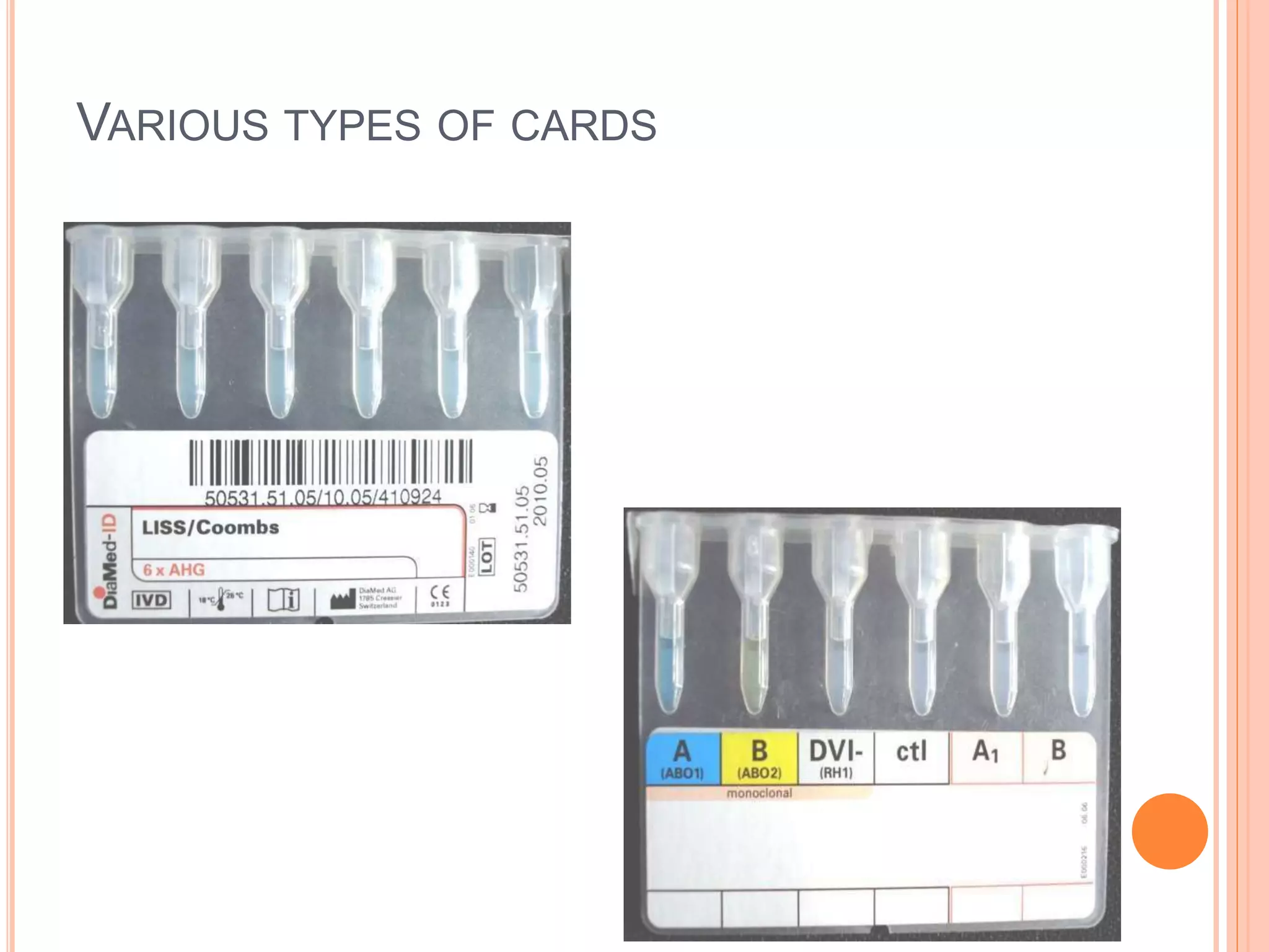 Gel card technology ppt nc | PPTX