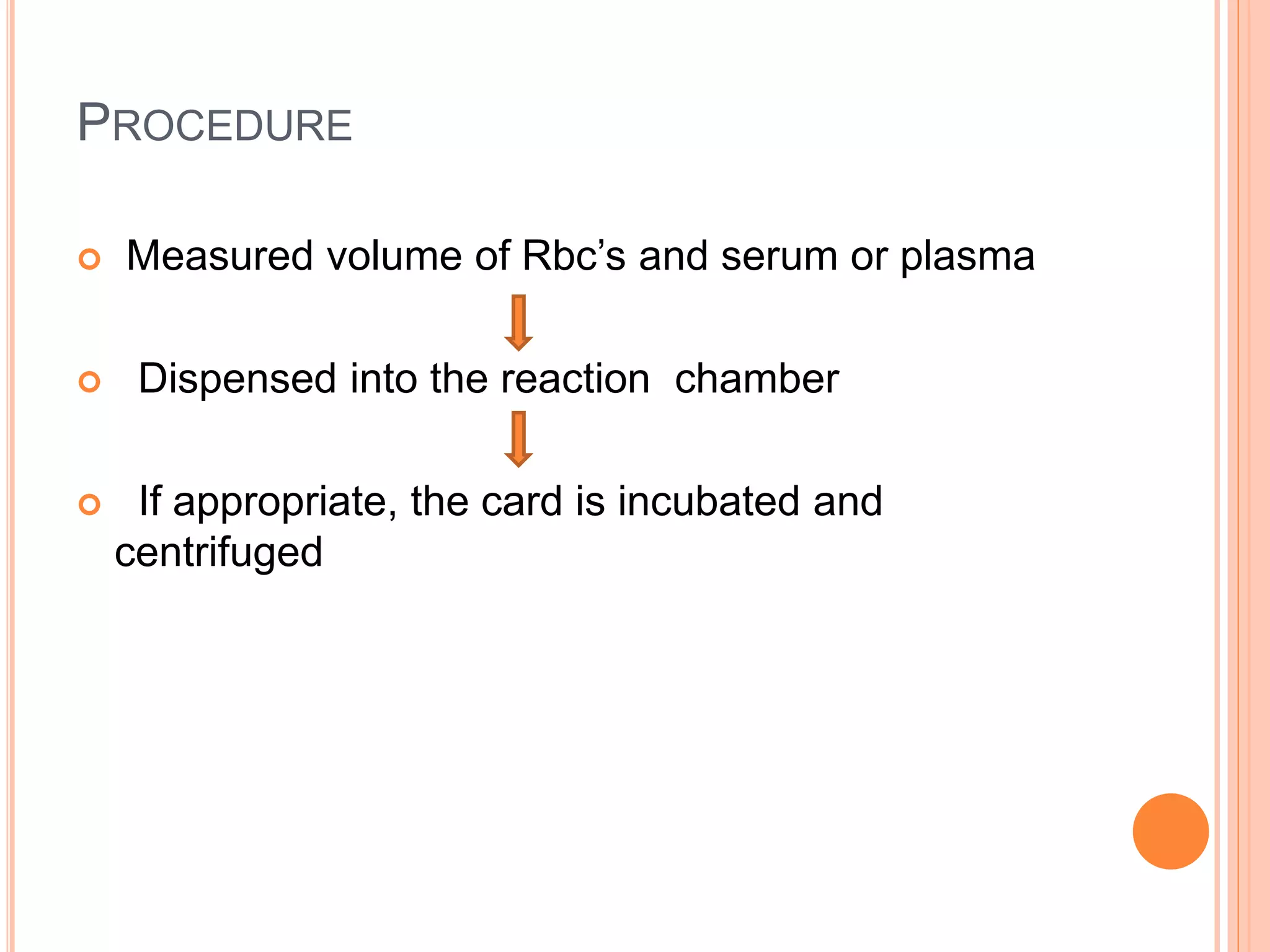 Gel card technology ppt nc | PPTX