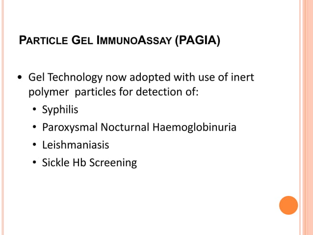 Gel card technology ppt nc | PPTX