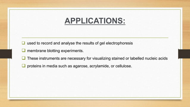 GEL DOCUMENTATION SYSTEM.pptx microbial instrumentation | PPT