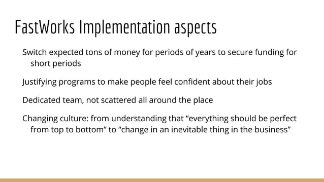 GE Lean and FastWorks | PPTX | Business Utilities | Business