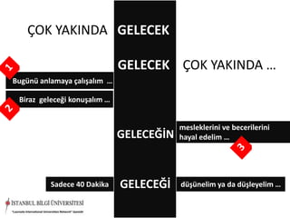 Gelecegin meslekleri | PPTX