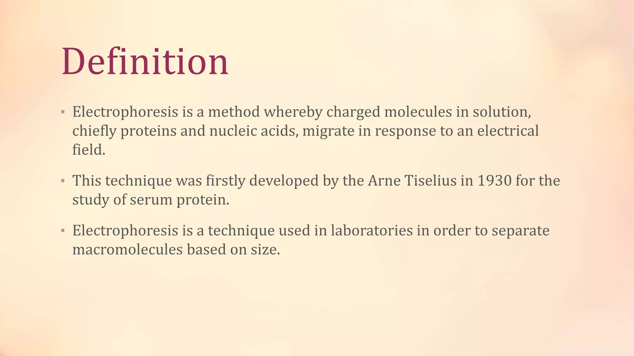 Gel electrophoresis | PPTX