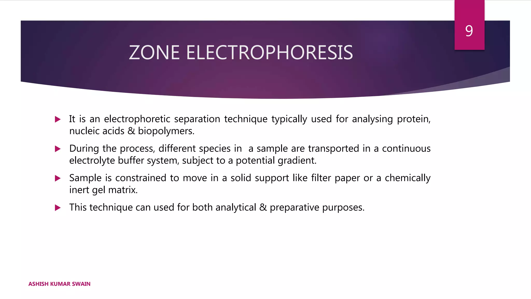 Gel electrophoresis Techniques | PPTX