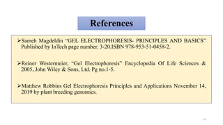 Gel Electrophoresis, ITS FACTOR AFFECTING, ITS TYPES,NORMAL METHODOLOGY ...