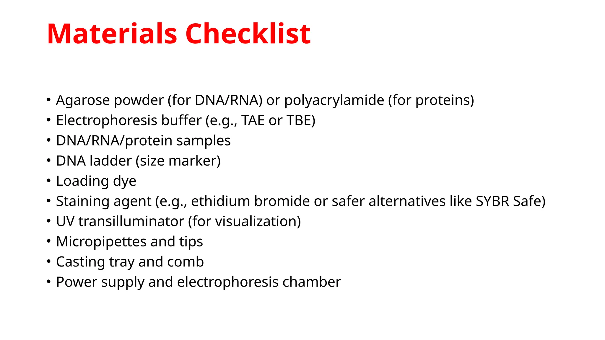 Gel Electrophorosis, A Practical Lecture.pptx