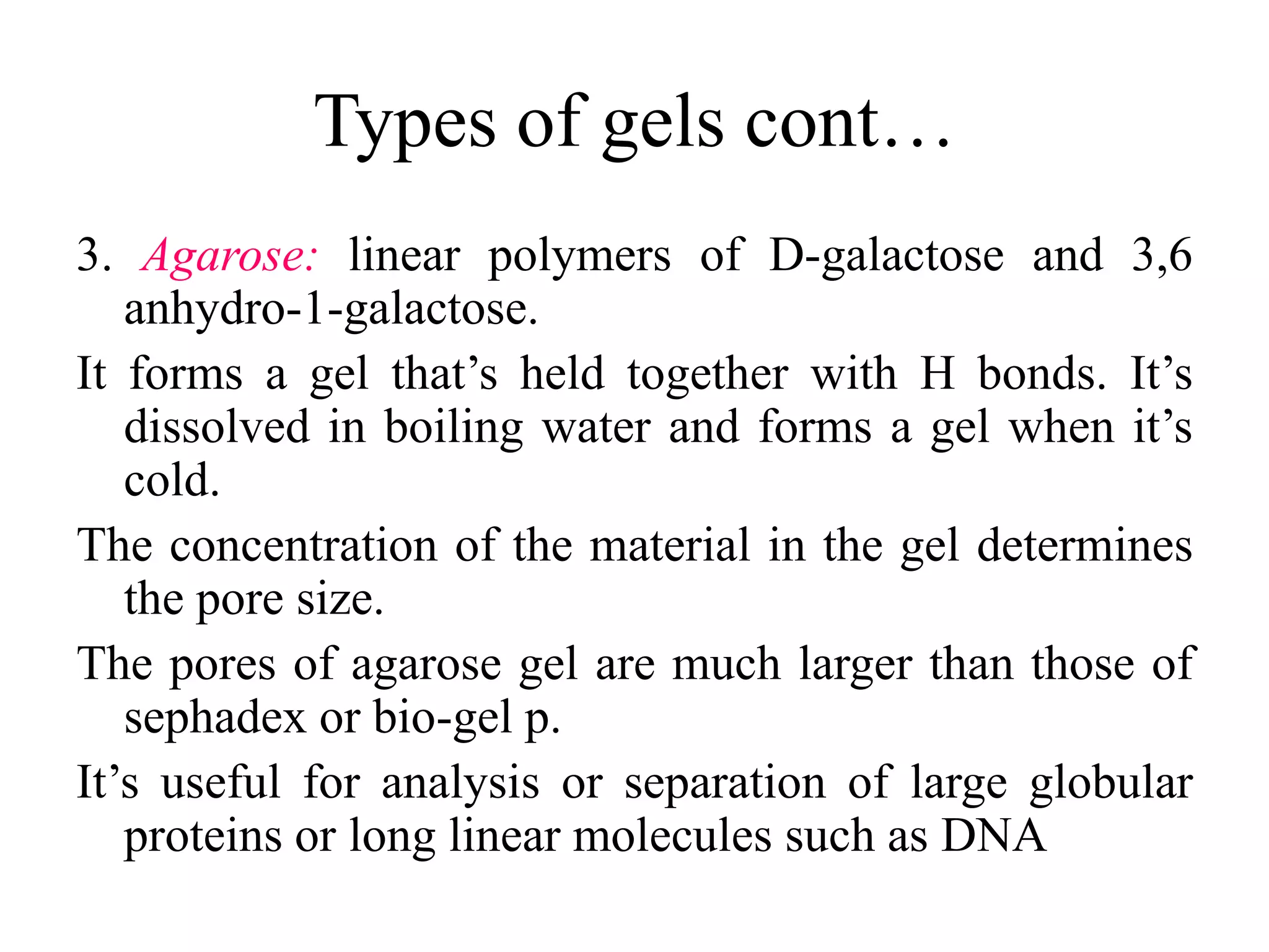 Gel exclusion chromatography | PDF