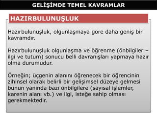 Gelişimde temel kavramlar | PPT