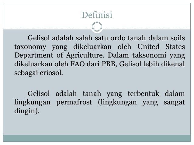 Gelisol