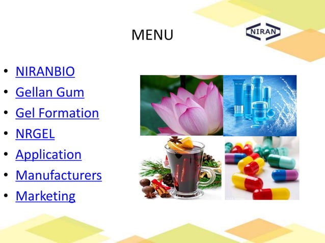 Gellan gum introduction | PPT