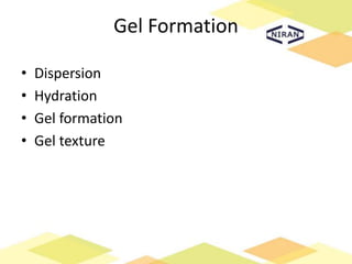 Gellan gum introduction | PPTX