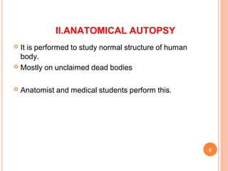 Autopsy Pathophysiology | PPT
