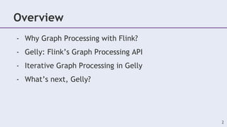 Gelly in Apache Flink Bay Area Meetup | PPT