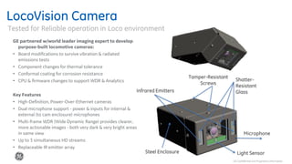 LocoVISION Video Analytics - Indian Railways Tech conference | PDF
