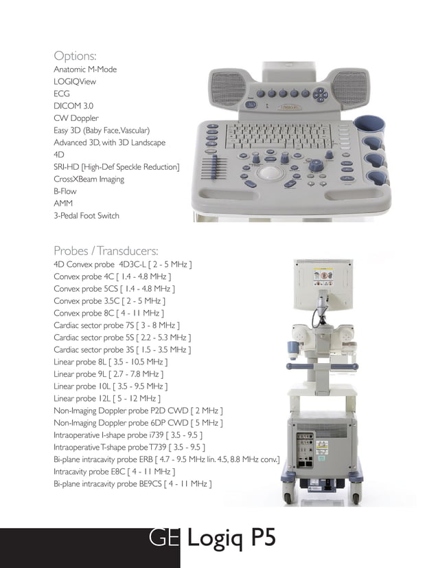 Ge logiq p5 | PDF
