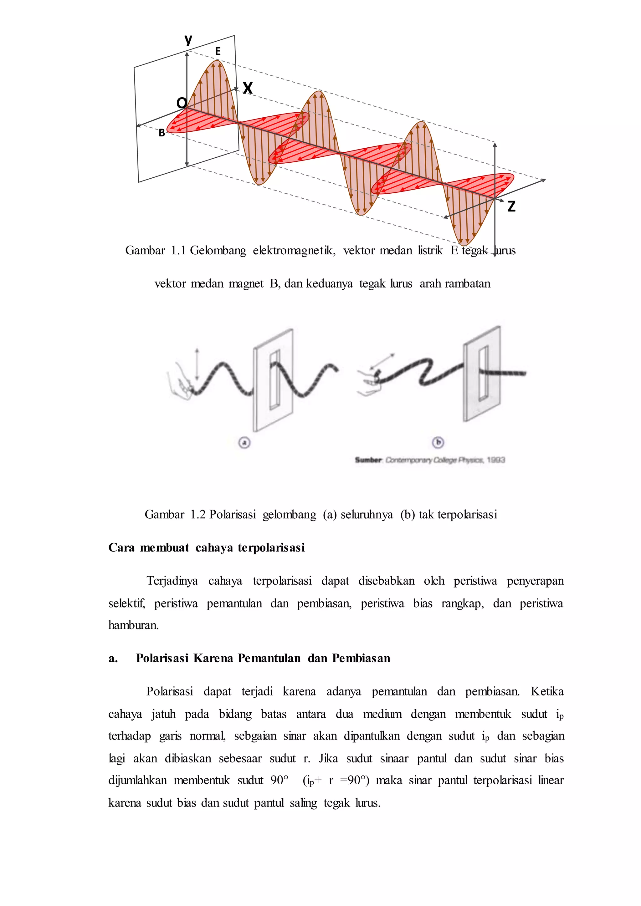 Gelombang cahaya fisika sma | DOCX