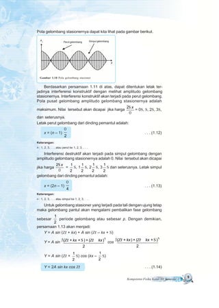 Gelombang mekanik | PDF