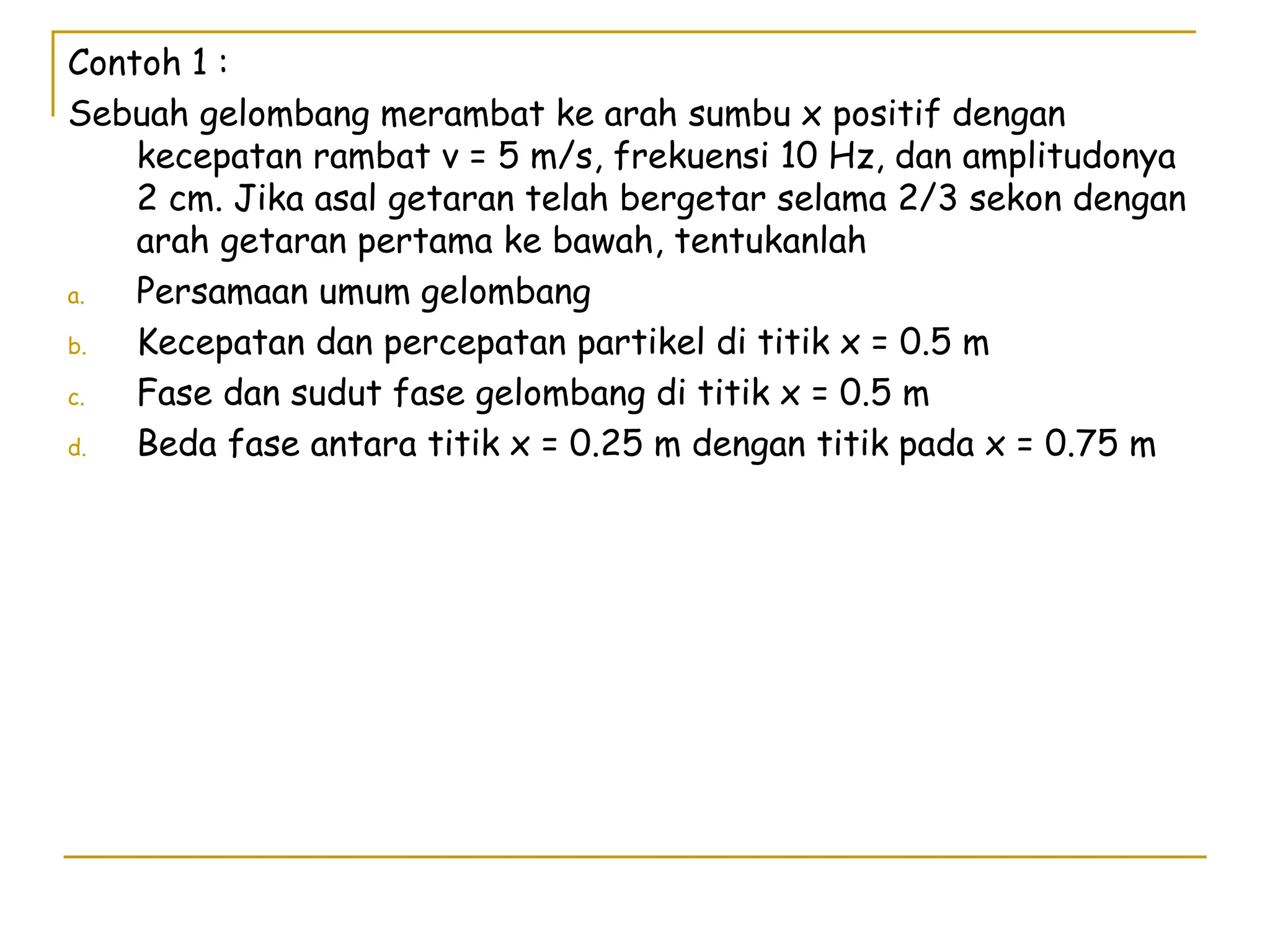 Gelombang mekanik untuk Mata Pelajaran Fisika | PPT
