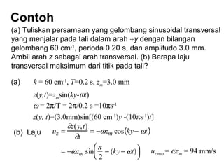 Gelombang mekanis | PPT