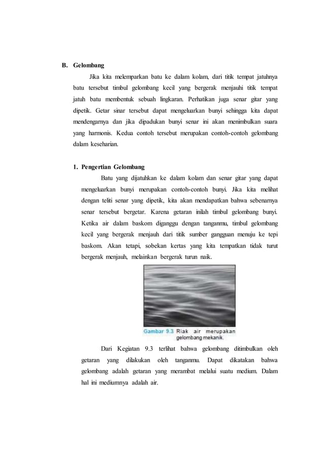 Gelombang bunyi | DOCX