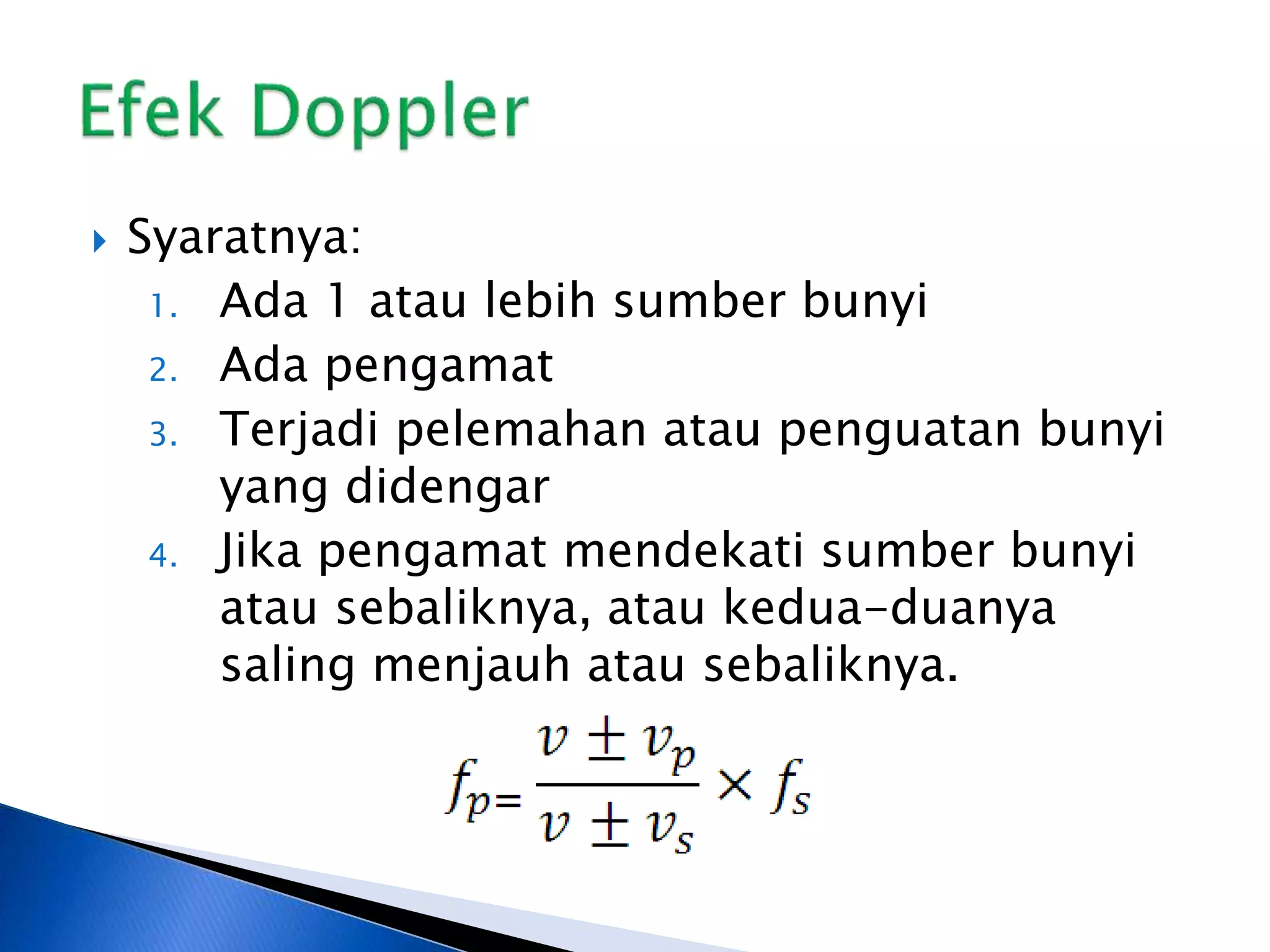 Gelombang bunyi | PPT