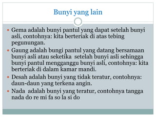 Gelombang bunyi | PPT