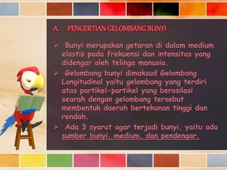 Gelombang cahaya dan bunyi | PPTX