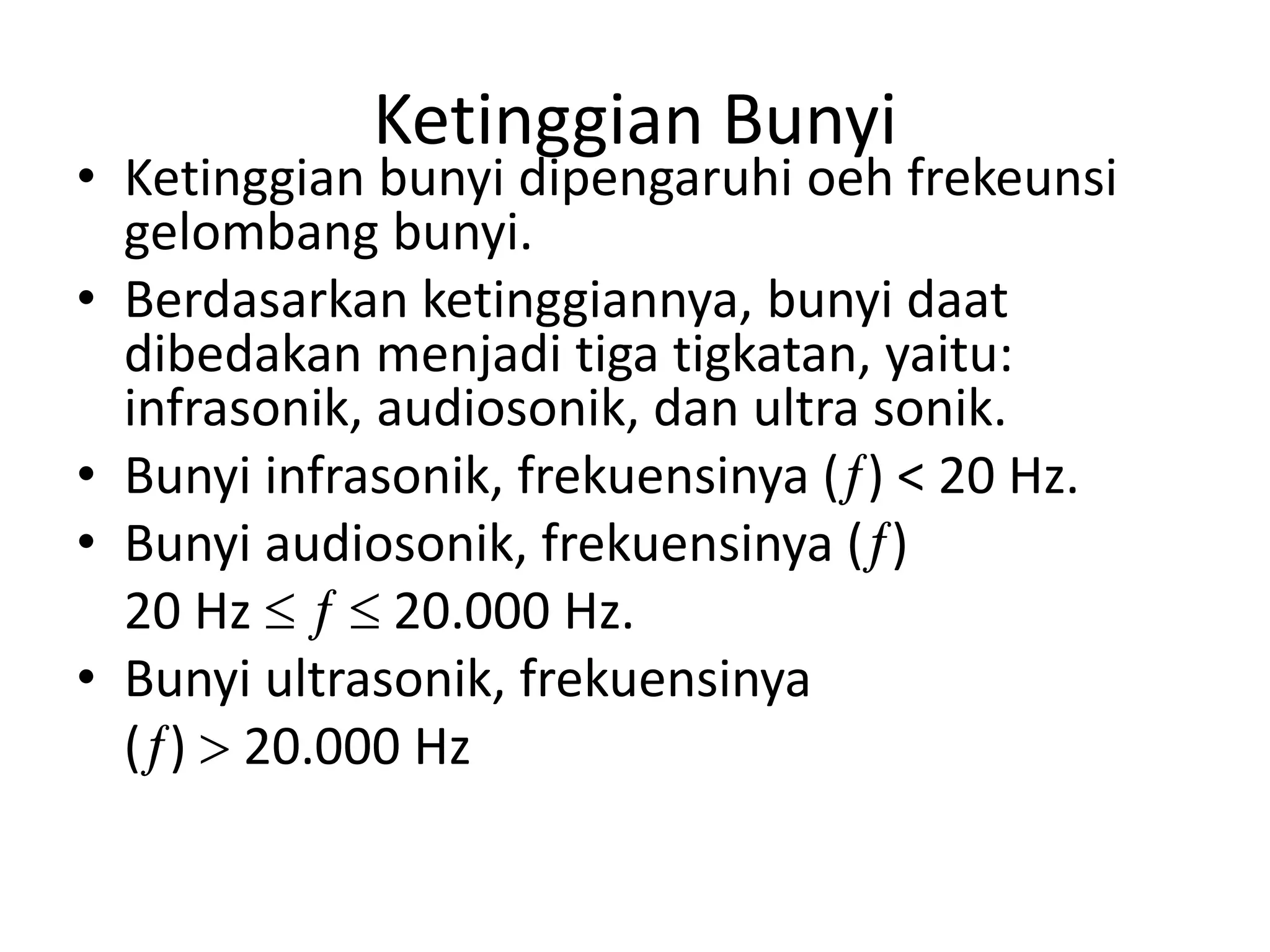 Gelombang dan bunyi | PPSX