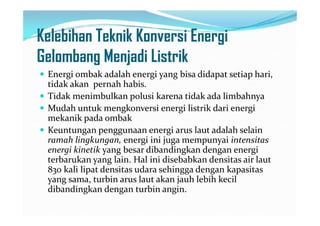 Energi Terbarukan "Gelombang laut" | PDF