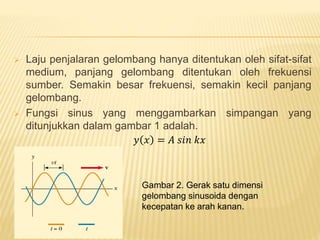 Gelombang mekanik | PPTX