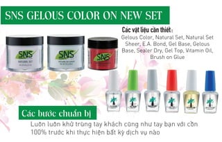 SNS Gelous color new set | PPT