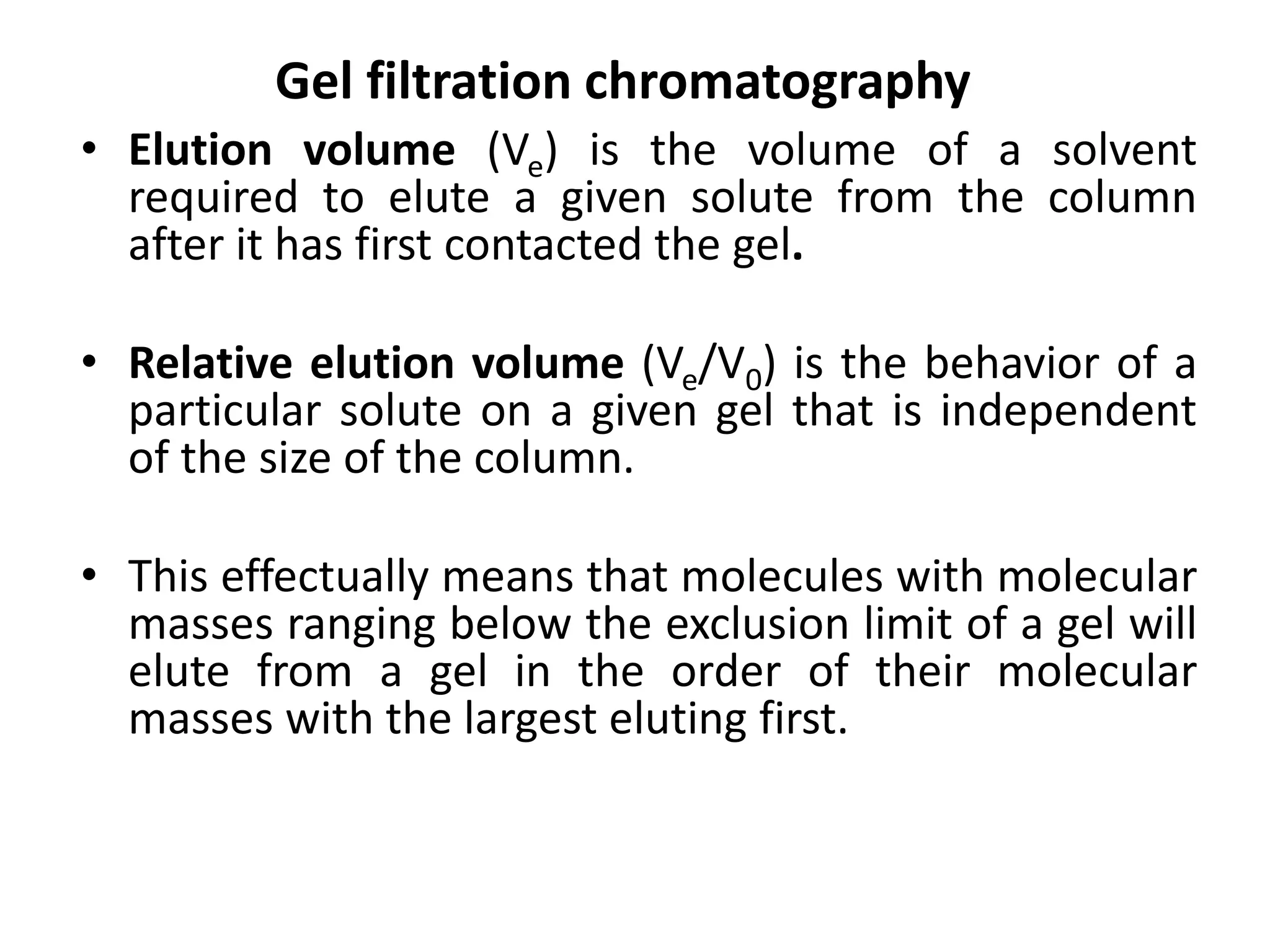 Gel permeation chromatography copy | PPTX