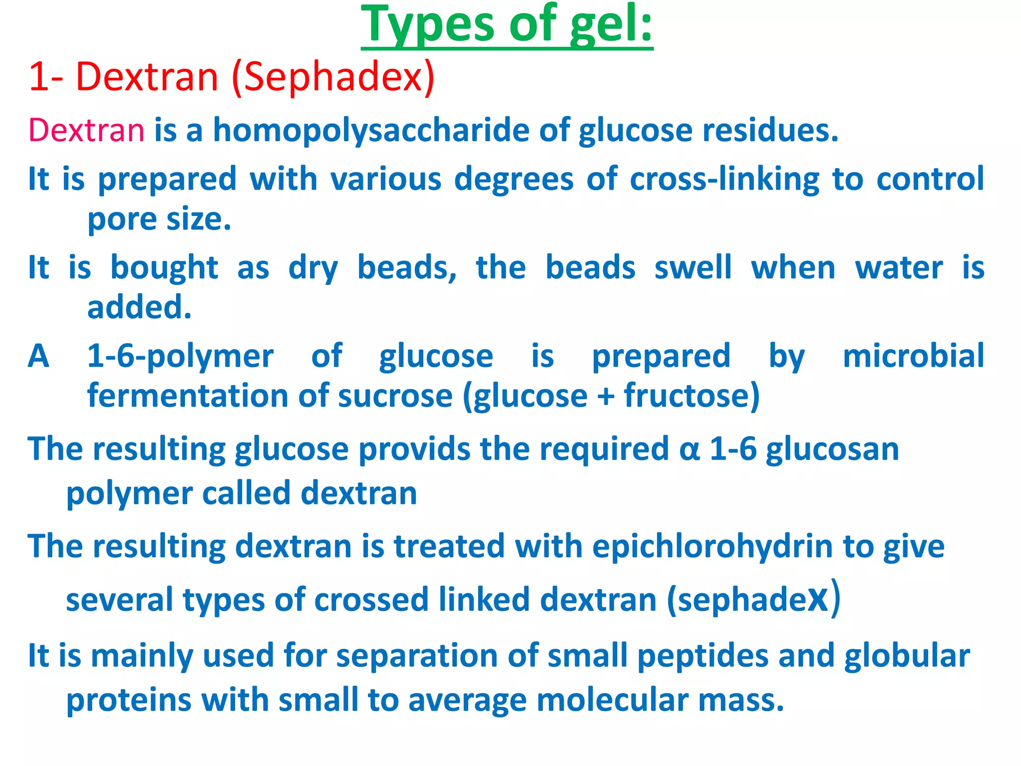 Gel permeation chromatography copy | PPTX