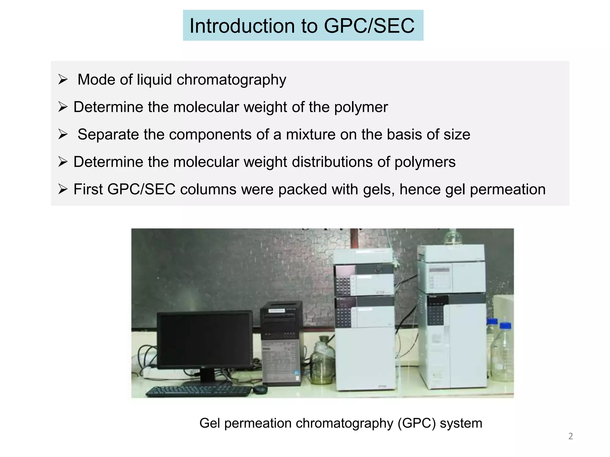 Gel permeation chromatography (gpc) by kausar | PPTX