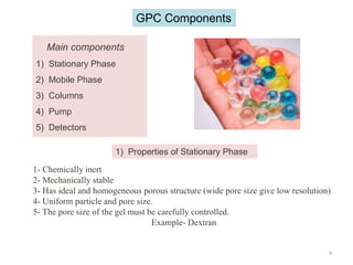 Gel permeation chromatography (gpc) by kausar | PPTX