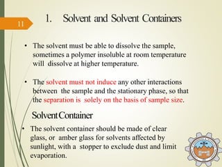 Gel permeation chromatography GPC technique | PPTX