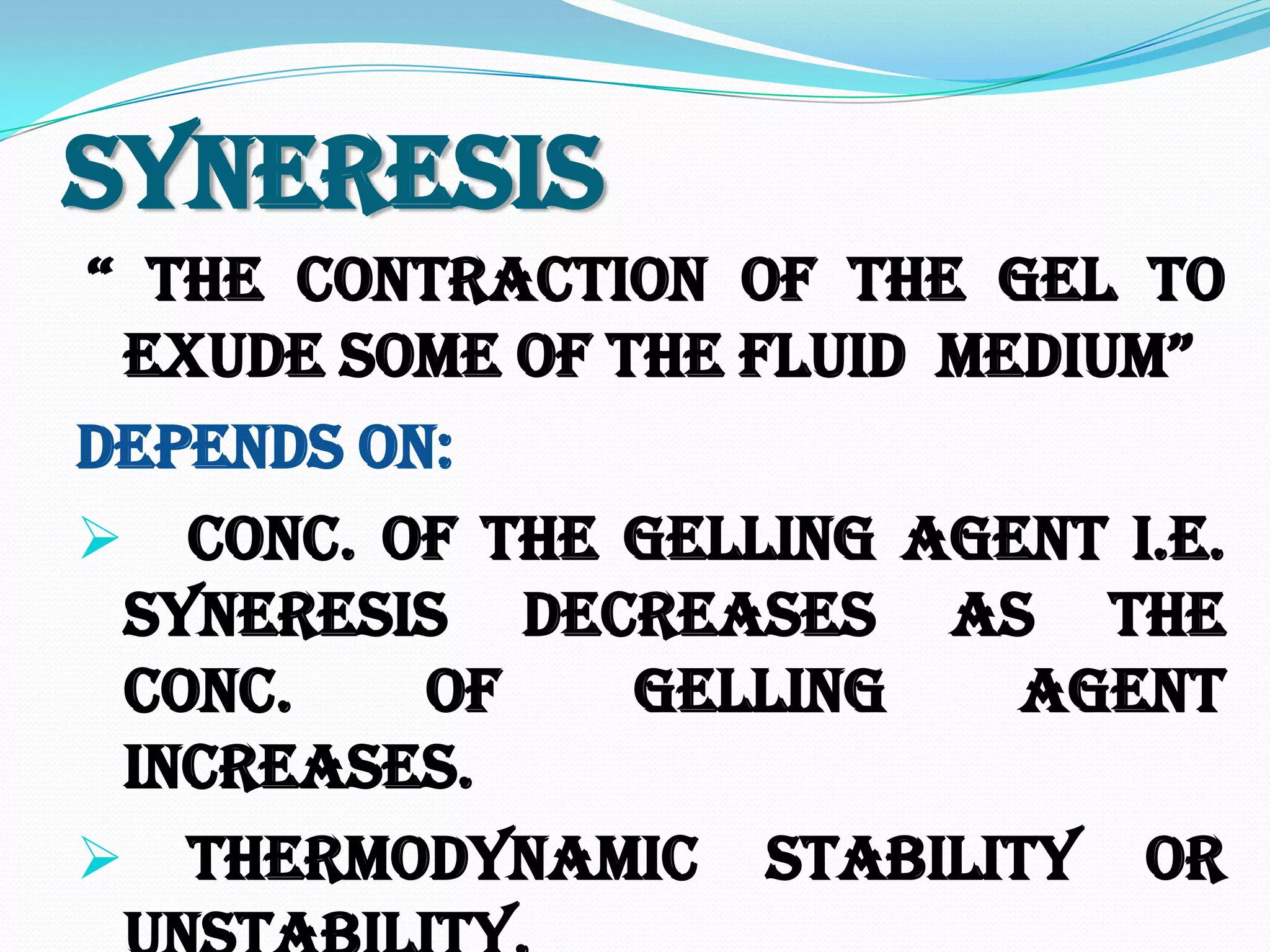 Gels | PPTX | Chemistry | Science