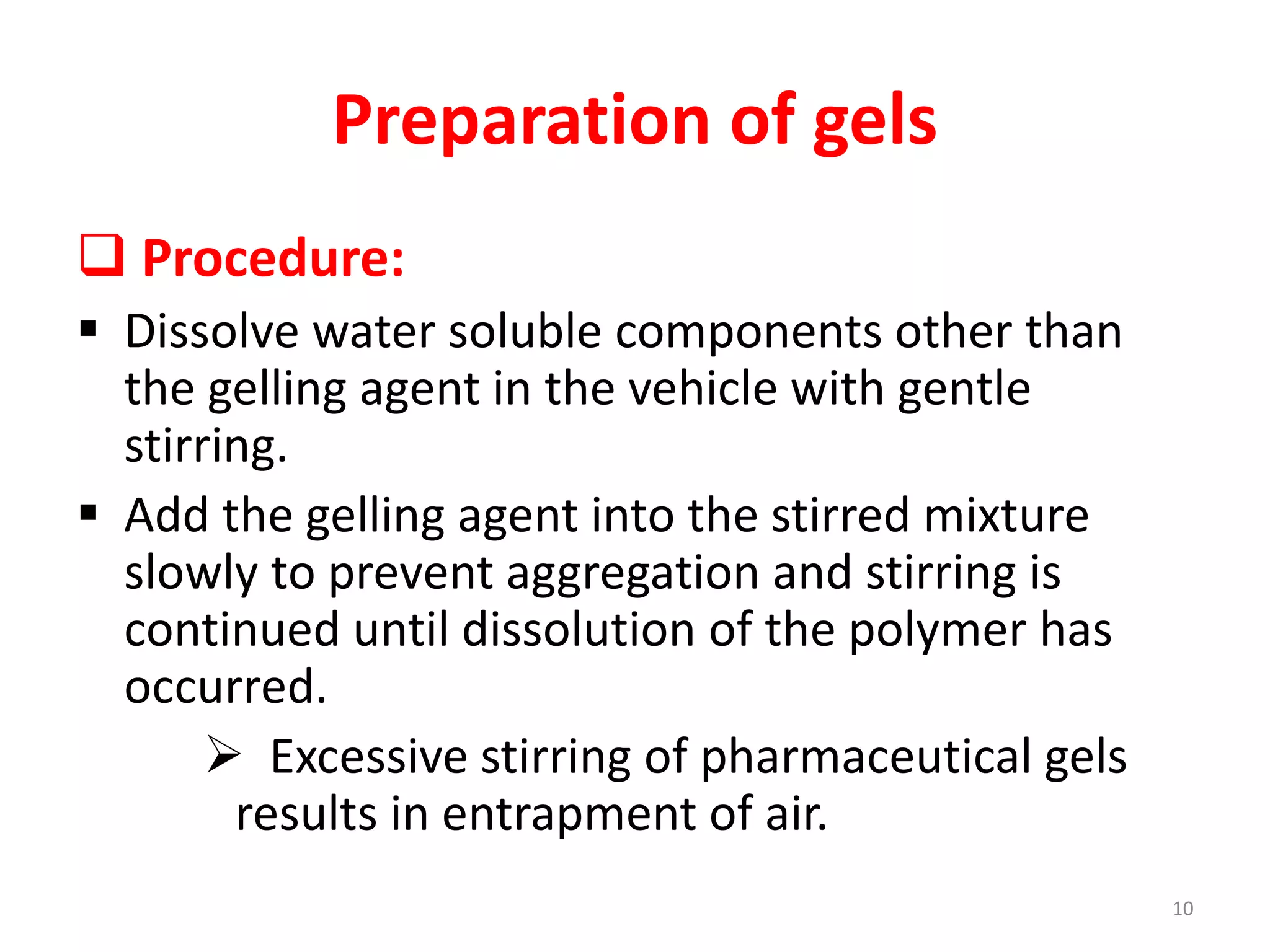 Gels and jellies_2013[1] | PPTX