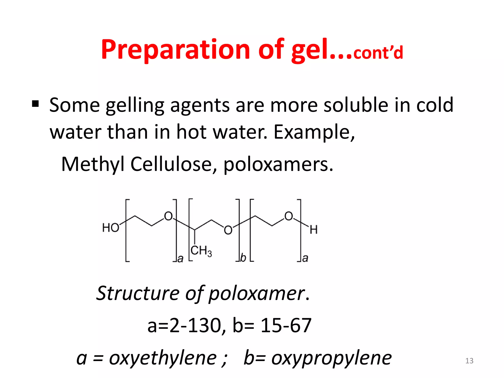 Gels and jellies_2013[1] | PPTX