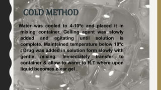 Gels and magmas | PPTX