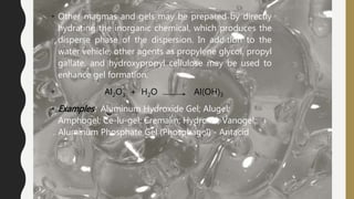 Gels and magmas | PPTX