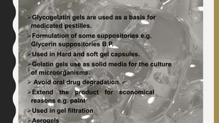 Gels and magmas | PPTX