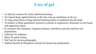 gels and magmas.pptxdosage form pharmacy | PPTX