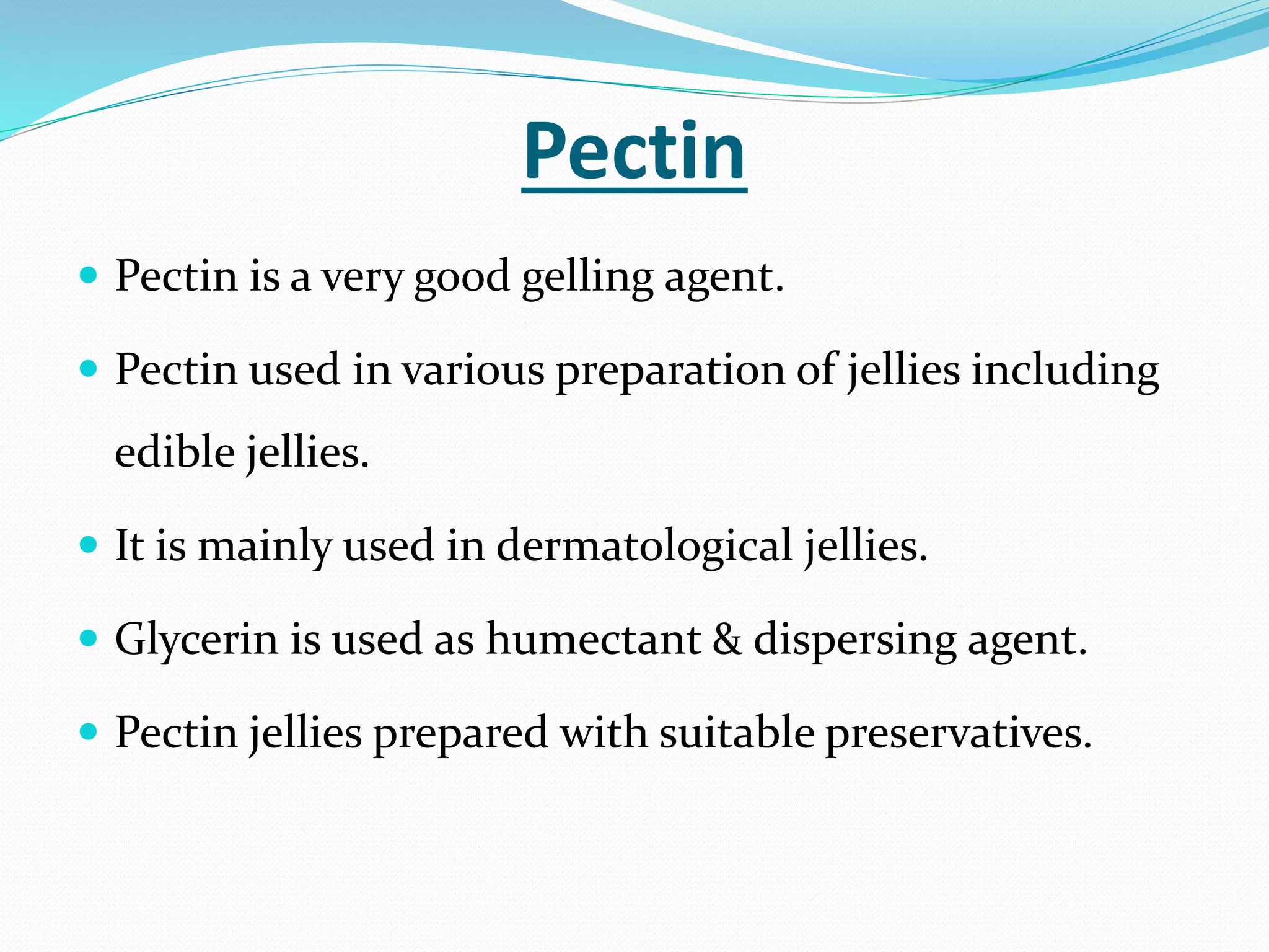 Gels & jellies | PPTX